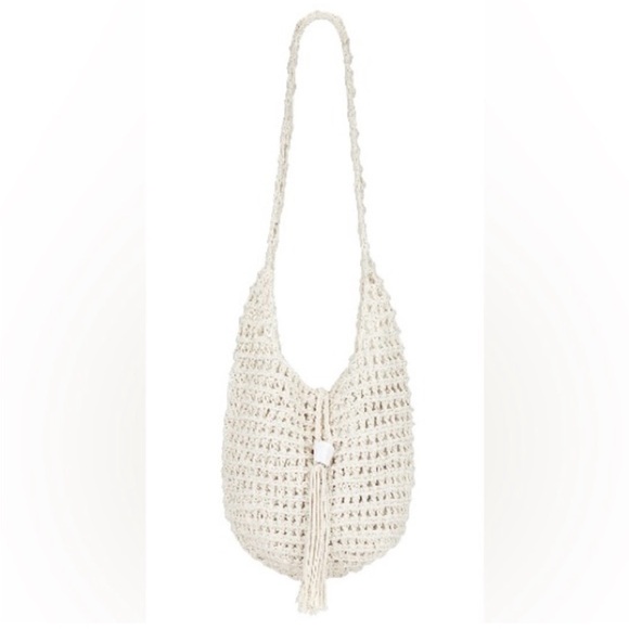Casa Clara | Bags | La Perla Bag In Natural Cream Hobo Bag With ...